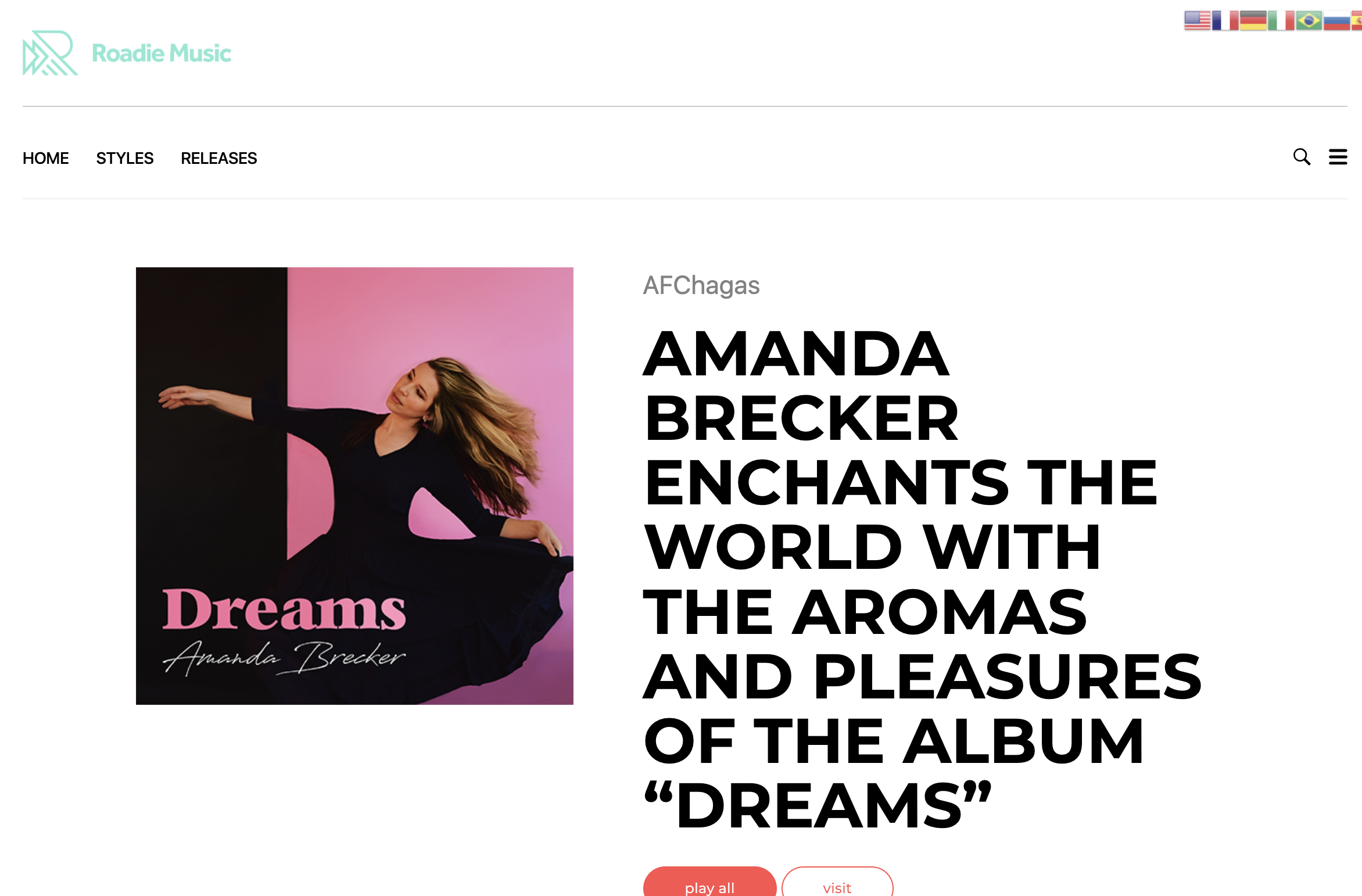 Dreams (Album) — Amanda Brecker